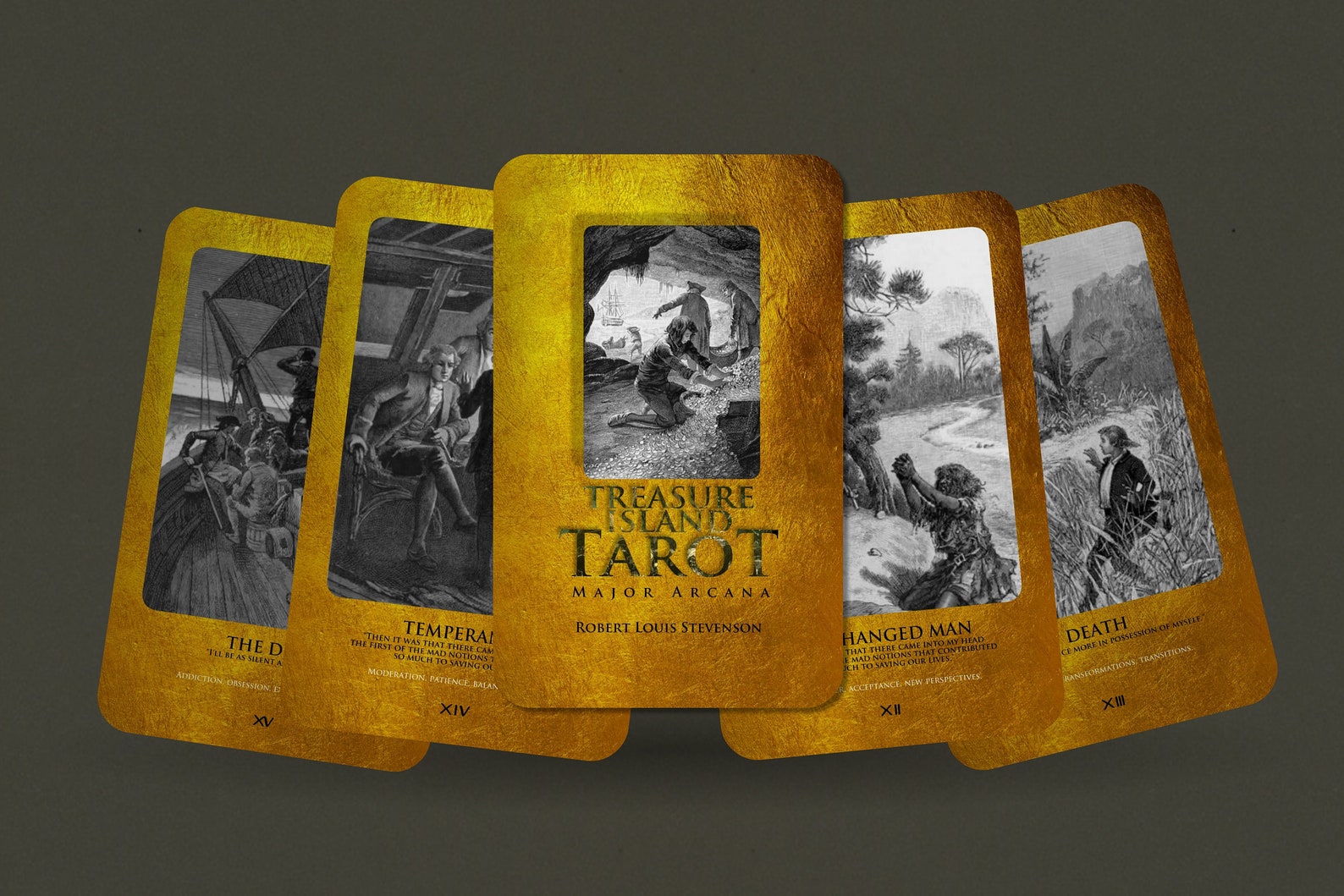 Treasure Island Tarot Major Arcana Tarot Tarot Deck | Etsy