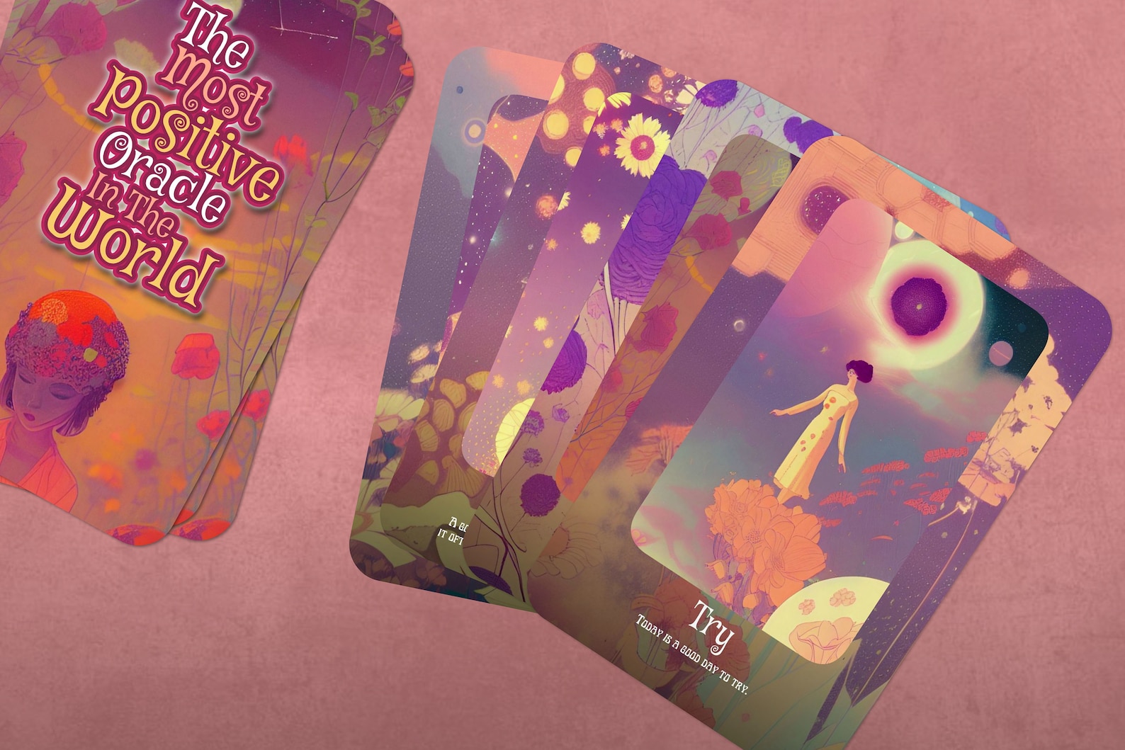 The Most Positive Oracle in the World Oracle Cards Cards Oracle Oracle ...