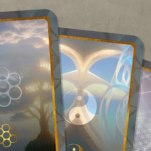 Sacred Geometry Oracle - Sacred Symbols - Oracle Deck - Fortune Telling ...