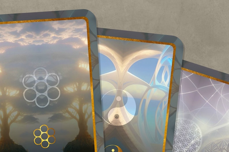 Sacred Geometry Oracle Sacred Symbols Oracle Deck - Etsy