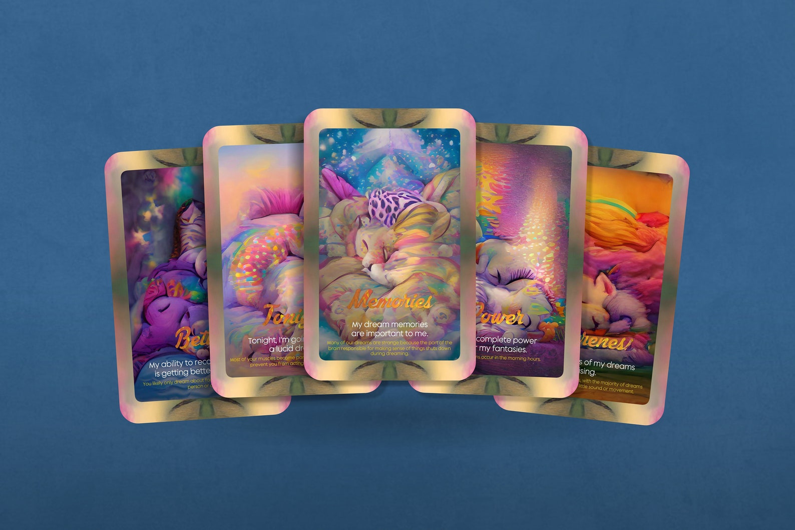 Lucid Dreams Affirmations Wisdom Cards for Lucid Dreams 24 - Etsy