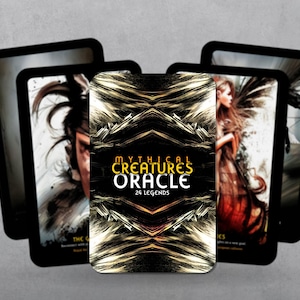 Mythical Creatures Oracle - 24 Legends - 24 Cards - Oracle - Oracle ...