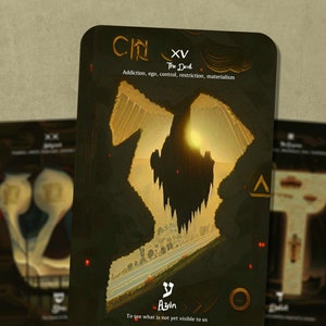 Sacred Letters Art - Hebrew Alphabet - Major Arcana - Oracle - Tarot ...