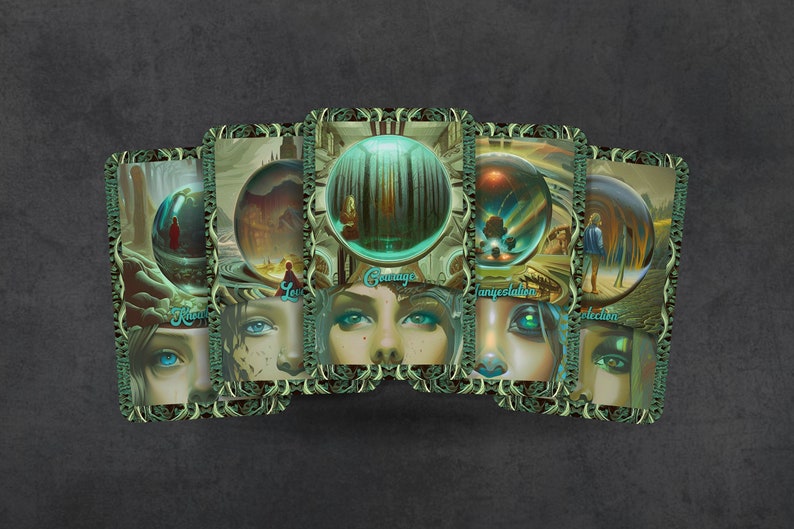 The Witches Prophecy Crystal Ball Oracle Witches Oracle - Etsy