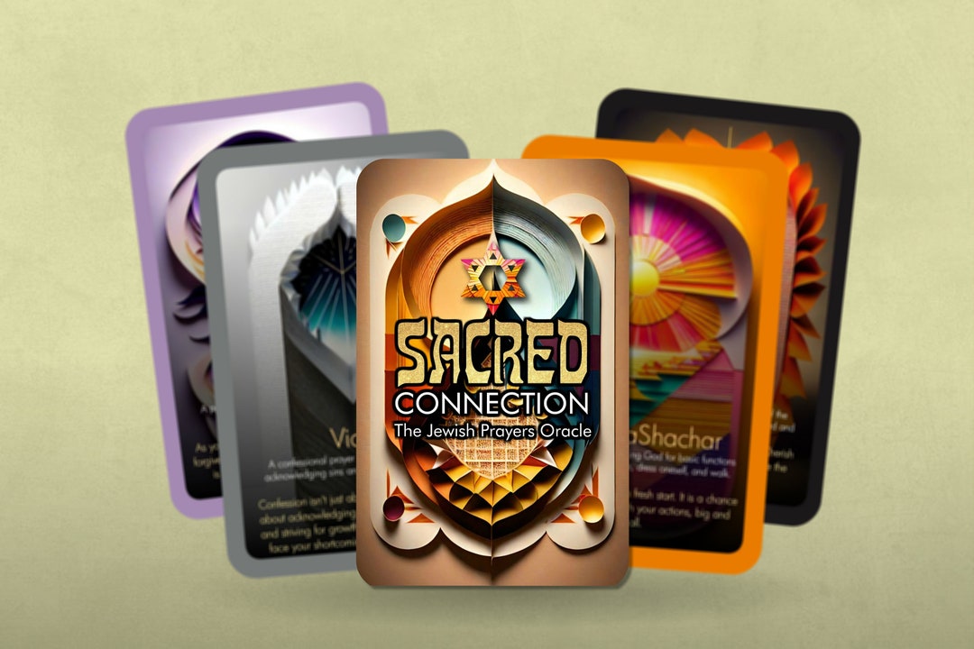 Sacred Connection - the Jewish Prayers Oracle - Oracle Cards - Jewish ...