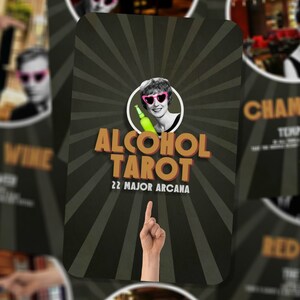 Alcohol Tarot - Major Arcana - Alcoholic Drinks - Tarot Deck - Fortune ...