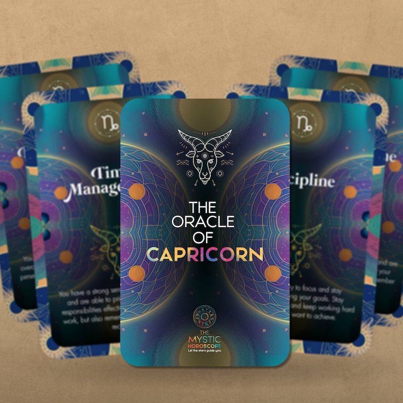 Capricorn Oracle Deck - Etsy