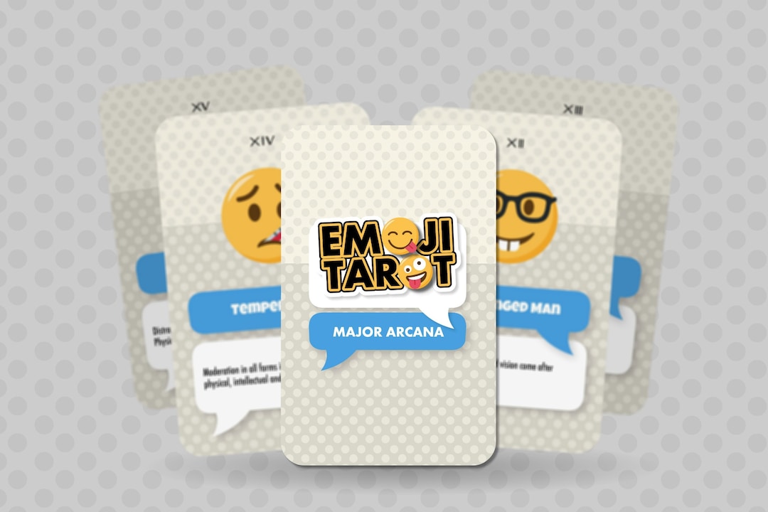 Emoji Tarot - Major Arcana - Fortune Telling - Divination Tools - Tarot ...