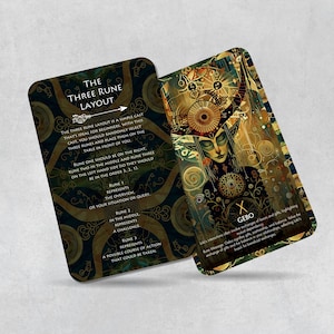 The Runes of Loki - 26 Cards - Runes Oracle - Oracle Deck - Fortune ...