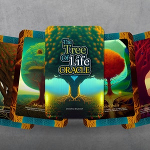 The Tree of Life - Oracle Cards - 24 Cards - Oracle - Oracle Deck ...