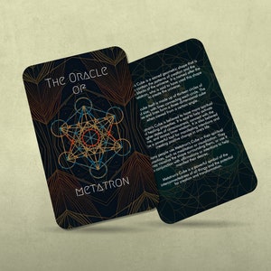 The Oracle of Metatron - Sacred Geometry - Fortune Telling - Divination ...