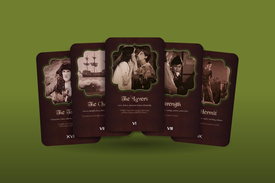 The Tarot of Peter Pan - Major Arcana - Peter and Wendy - Tarot Deck ...