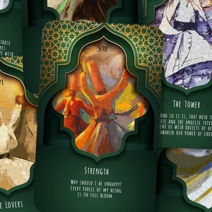 Rumi Tarot - Rumi Cards - 22 Major Arcana - Tarot - Tarot Deck ...