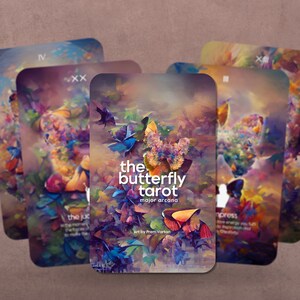 The Butterfly Tarot - Major Arcana - Butterfly Art - Tarot Deck ...
