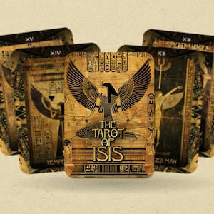 The Tarot of Isis - 78 Cards - Tarot - Tarot Deck - Fortune Telling ...