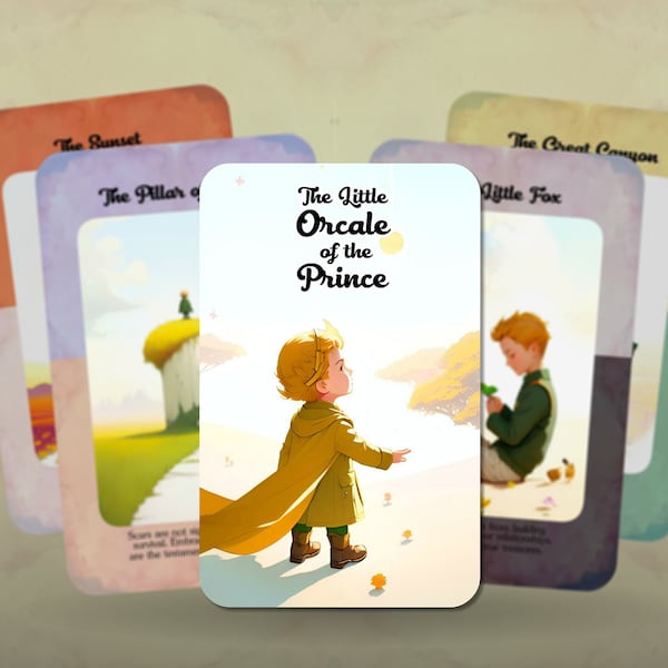 The Little Prince Cards - Etsy