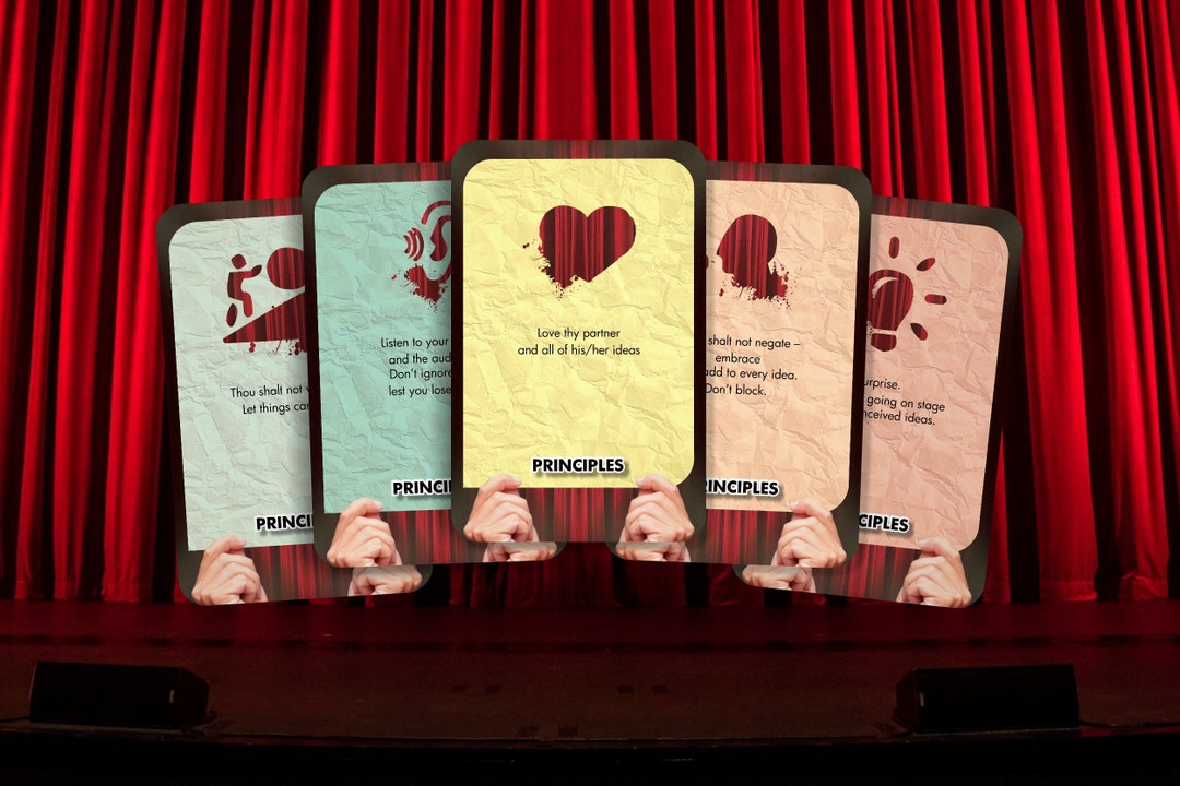 The Art of Improvisation - Acting With Spirit - Theatre Cards ...