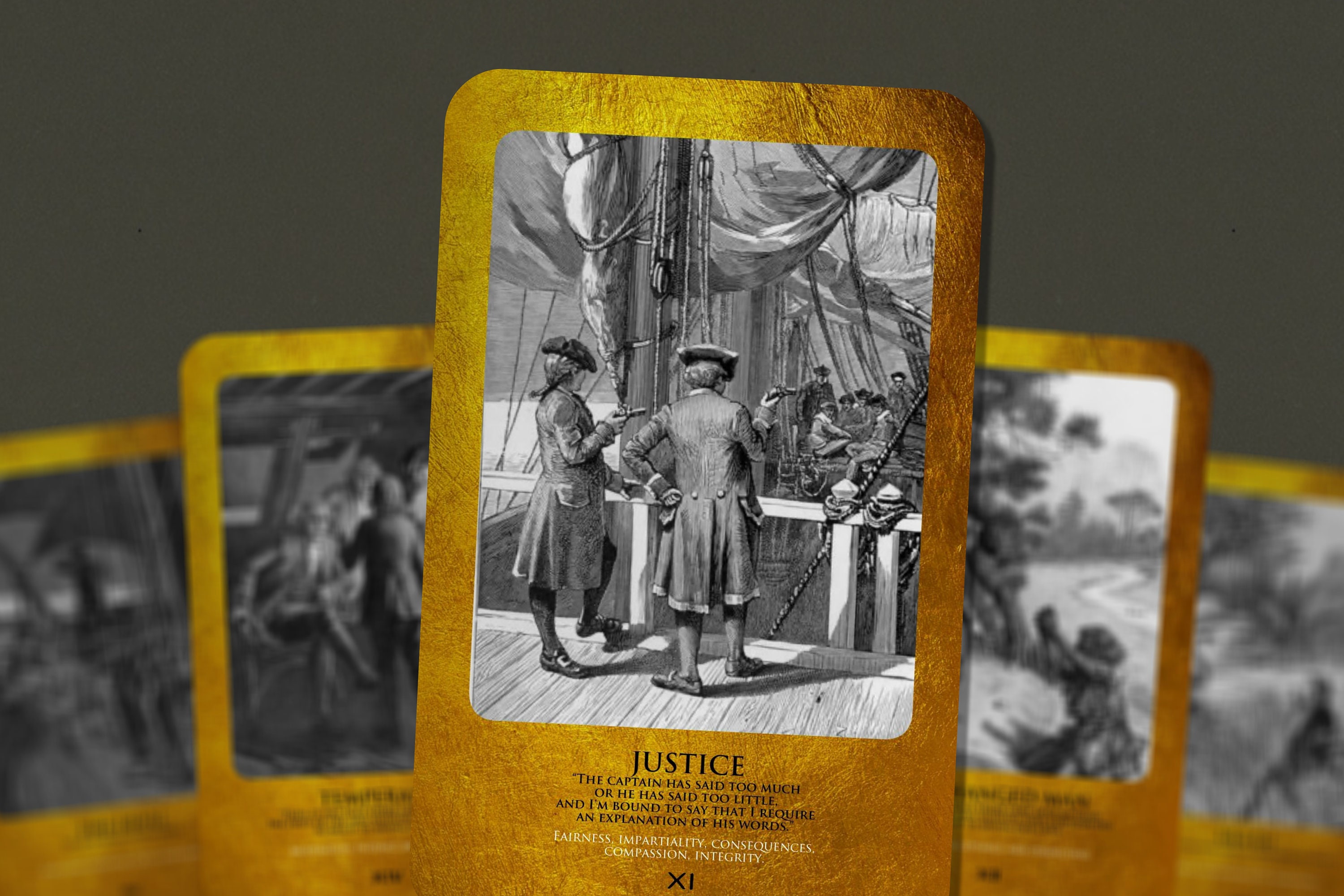 Treasure Island Tarot Major Arcana Tarot Tarot Deck | Etsy