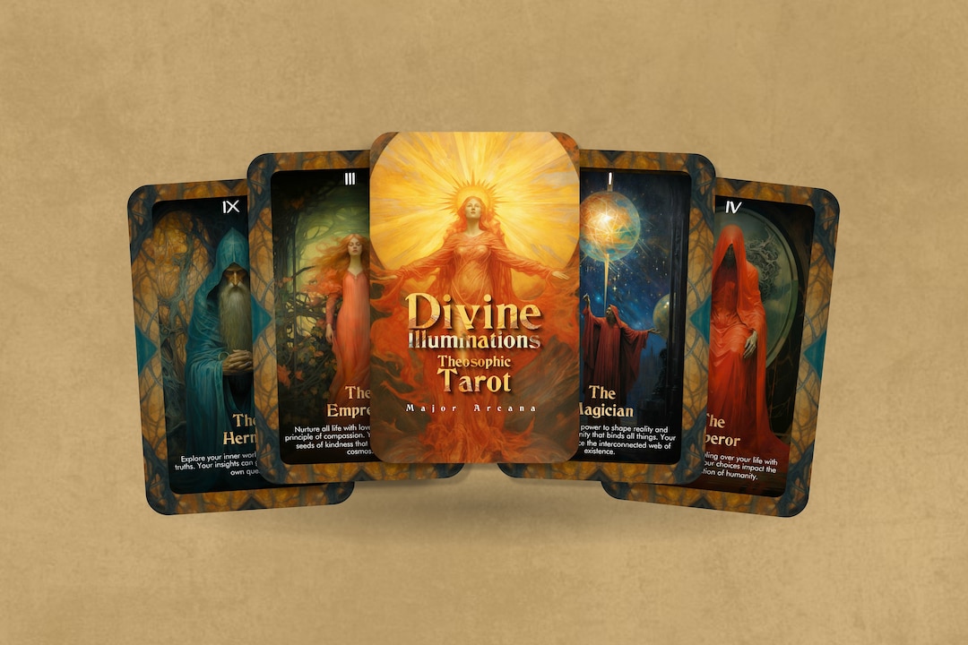 Divine Illumination - Theosophic Tarot - Major Arcana - Inspired by ...