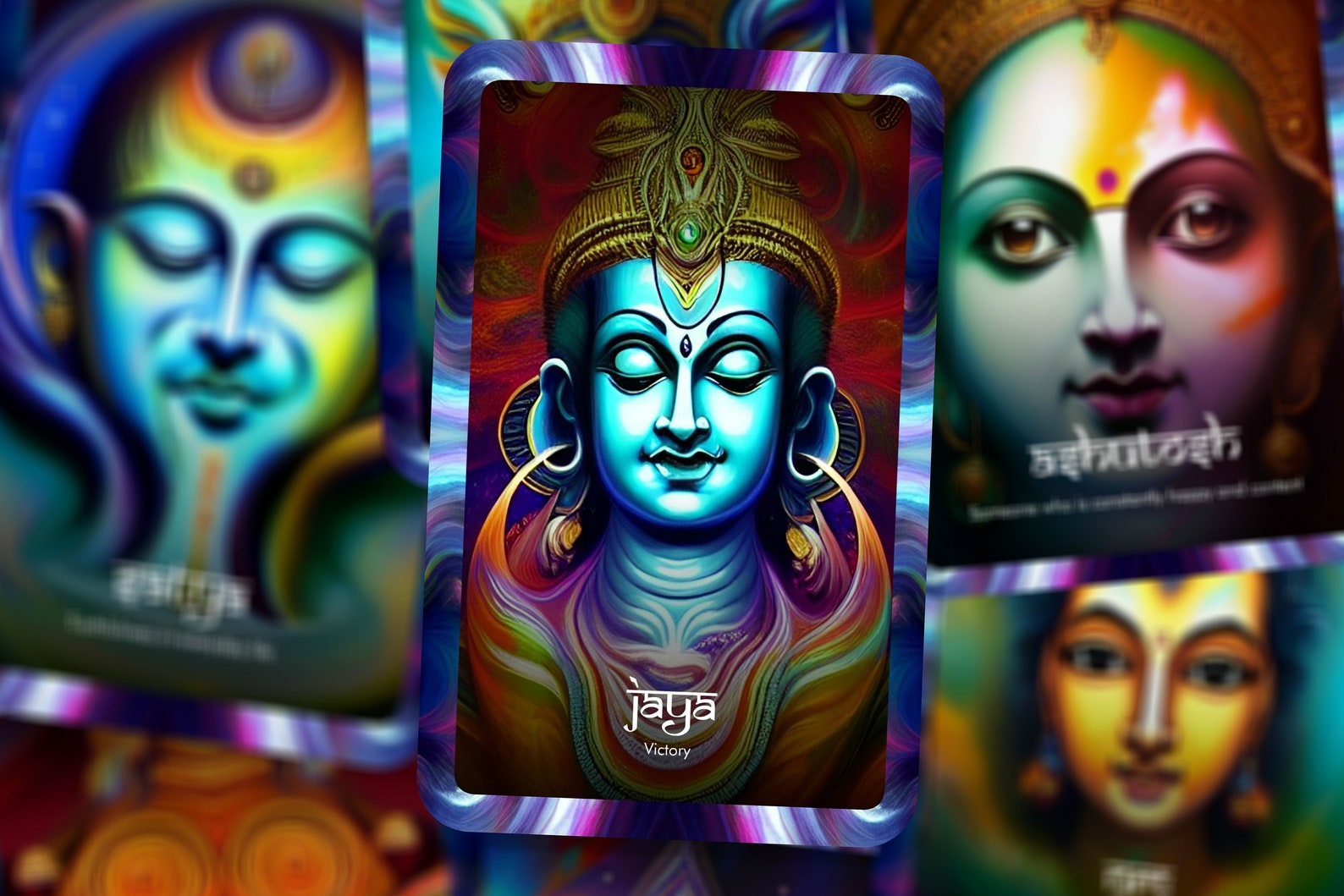 Sanskrit Oracle Words and Meaning 22 Cards Oracle Deck - Etsy