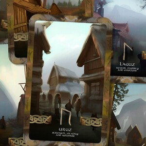 Runes - the Wisdom of the Ancestors - 24 Cards - Oracle - Oracle Deck ...