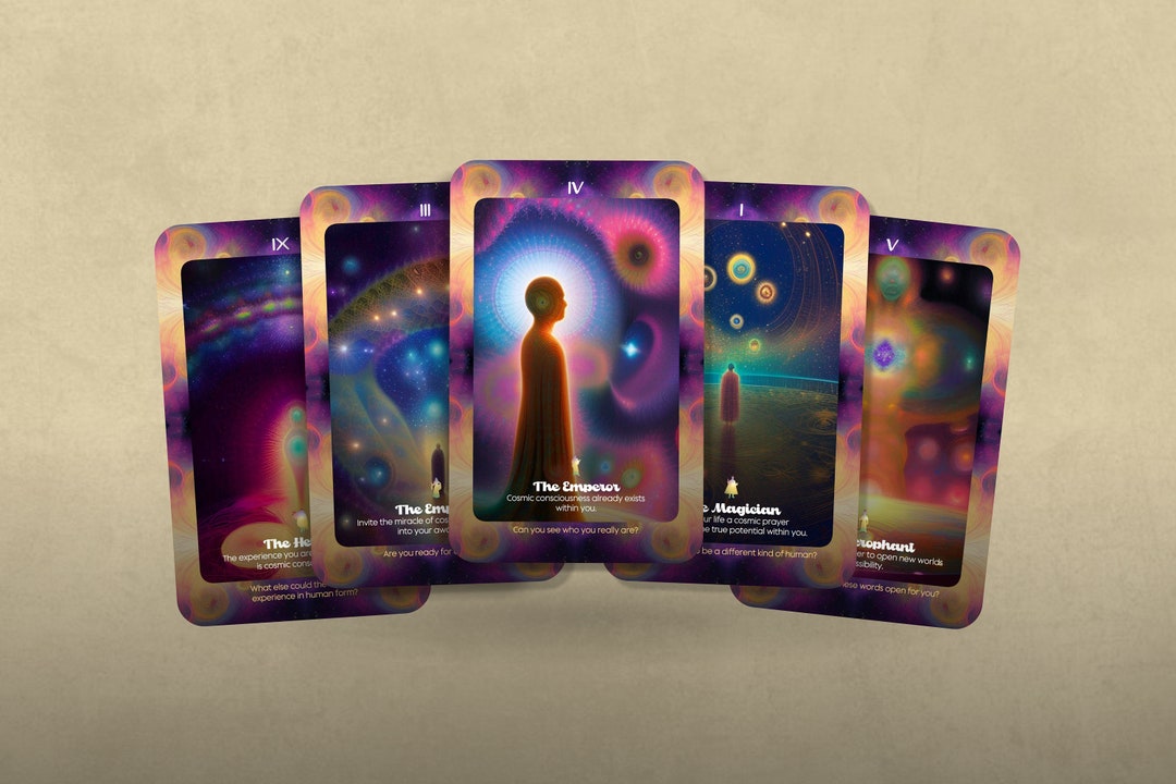 Cosmic Consciousness Tarot - Major Arcana - 24 Cards - Tarot Cards ...