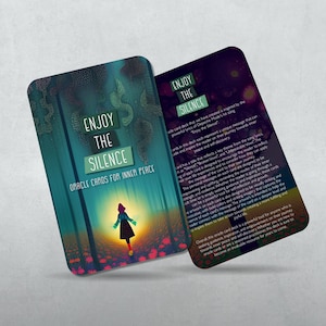 Enjoy the Silence - Oracle Cards for Inner Peace - Inspired by Depeche ...