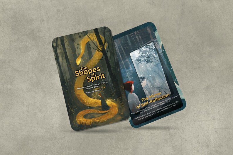 The Shapes of Spirit: Messages From Thought-forms - 22 Oracle Cards ...