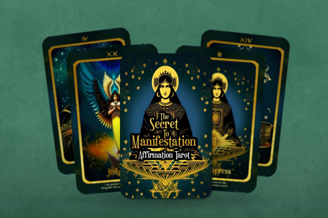The Secret to Manifestation - Affirmation Tarot - Major Arcana - Tarot ...