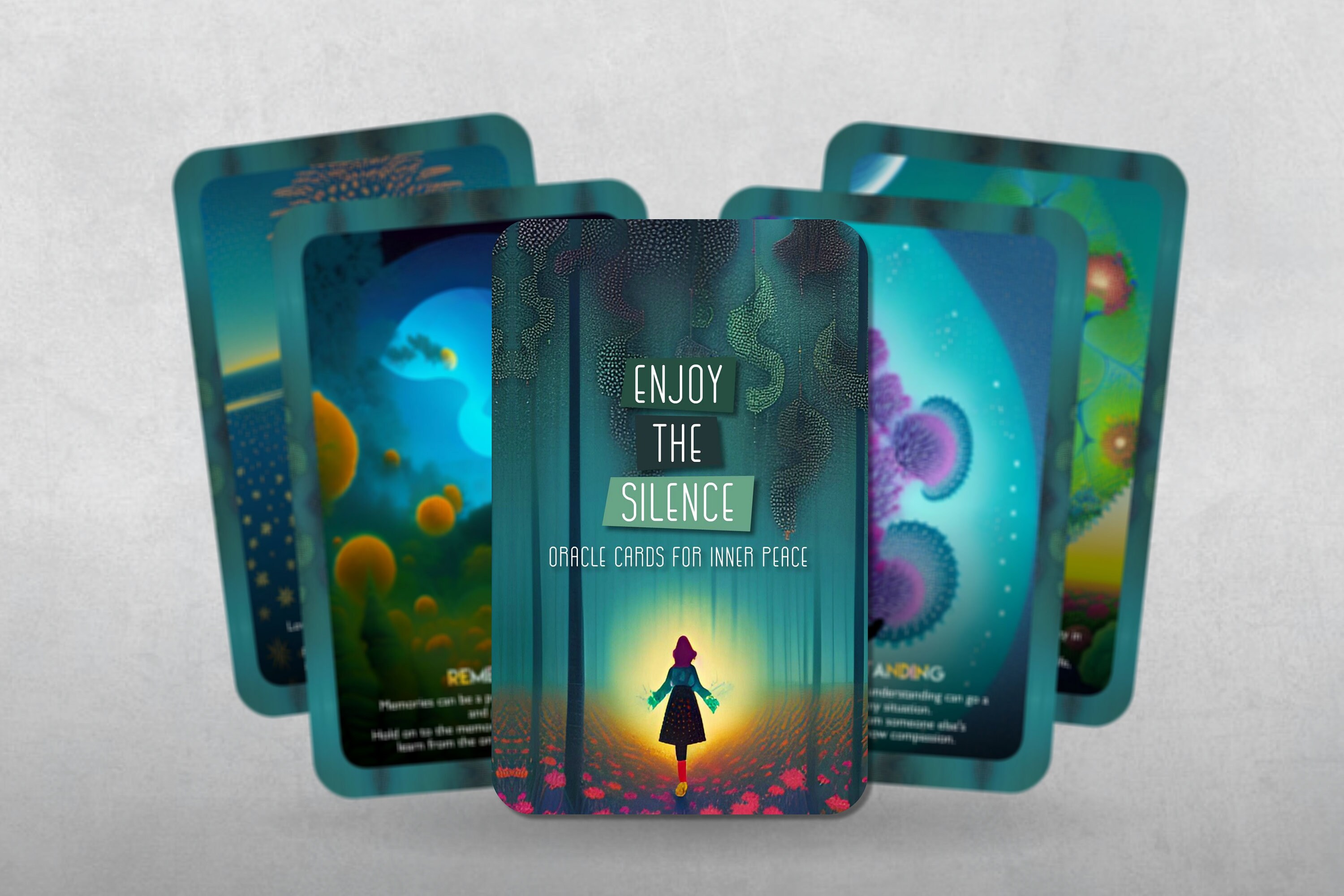 Enjoy the Silence - Oracle Cards for Inner Peace - Inspired by Depeche ...