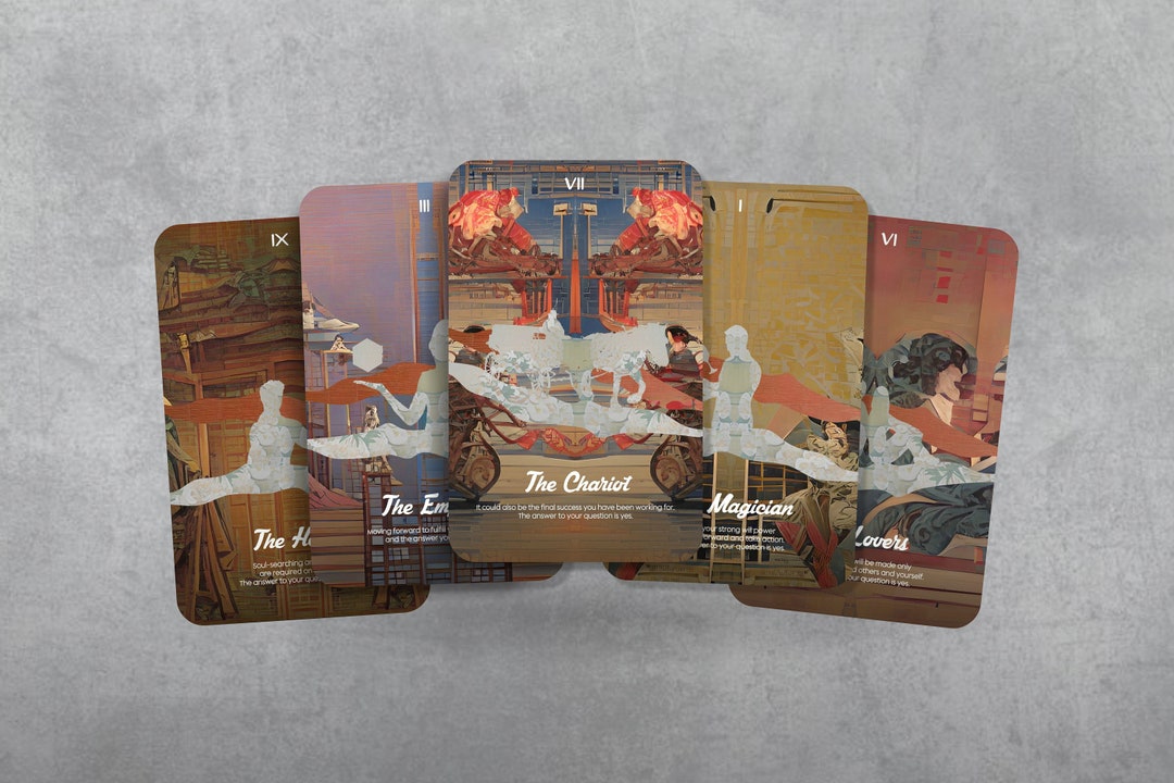 The Modern Sorcery Tarot - Major Arcana - Yes, No, Maybe Tarot - Magic ...