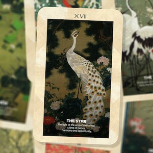 Ito Jakuchu Tarot - Major Arcana - Japanese Art- Japanese Tarot - Tarot ...