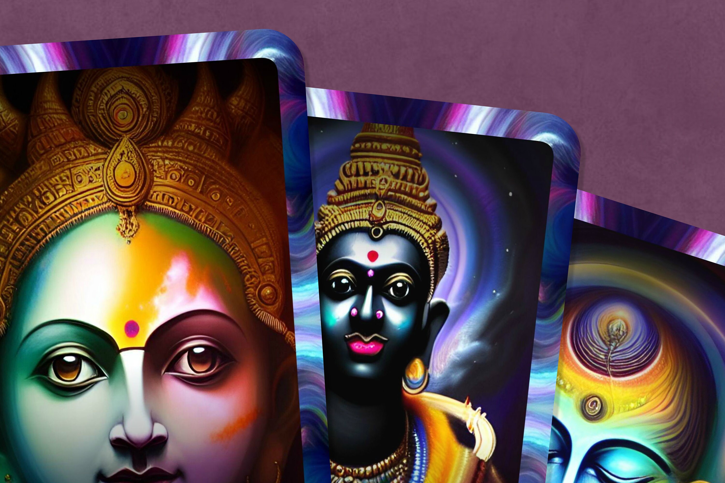Sanskrit Oracle - Words and Meaning - 22 Cards - Oracle Deck - Fortune ...