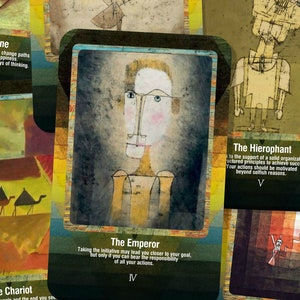 Paul Klee Tarot - Major Arcana - Paul Klee Art - Tarot Deck - Fortune ...