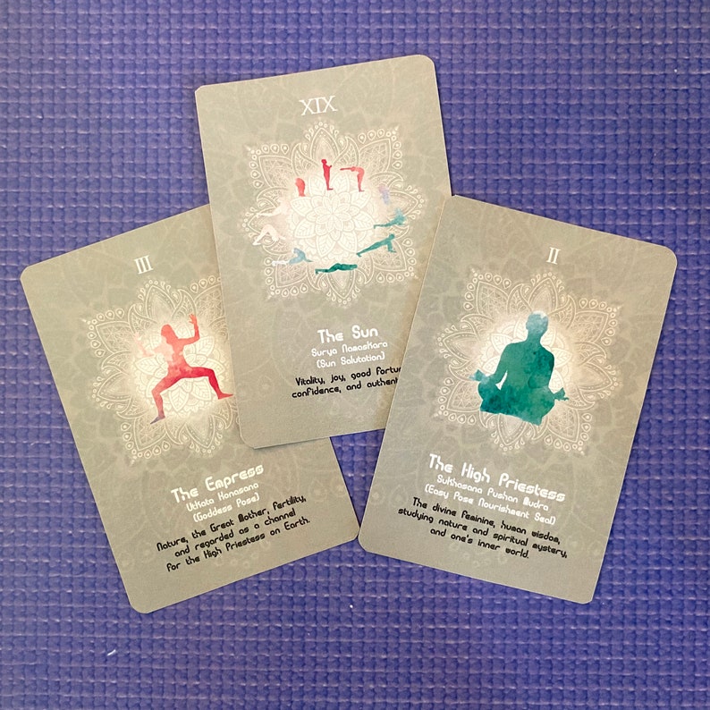 Yoga Tarot - Major Arcana - Tarot Deck - Fortune Telling - Divination ...
