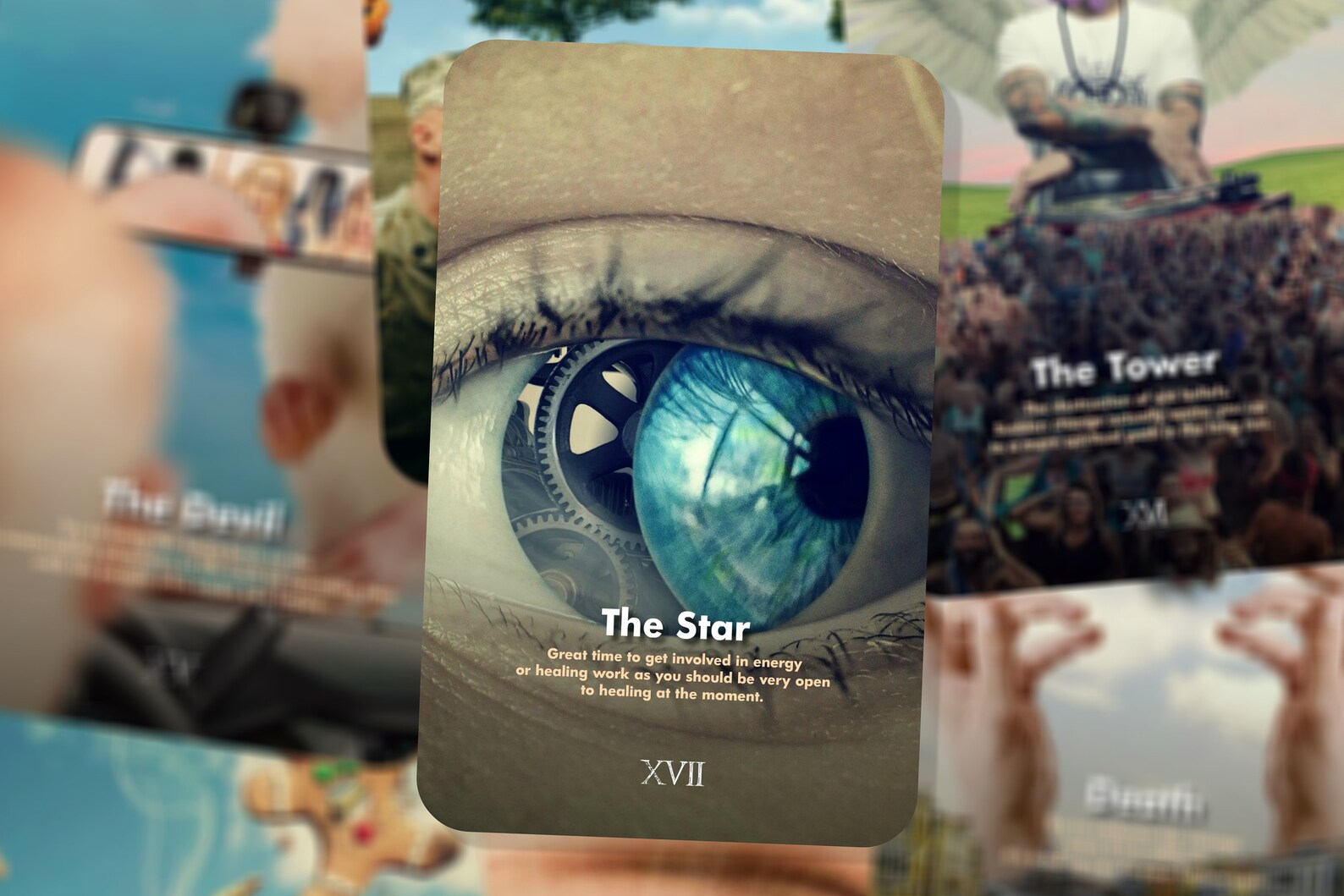 The Voice of Space Tarot Major Arcana Ehud Graf Tarot - Etsy