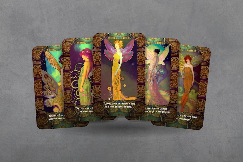 Lazy Fairy's Affirmations - Take It Easy and Fly High - 24 Cards ...