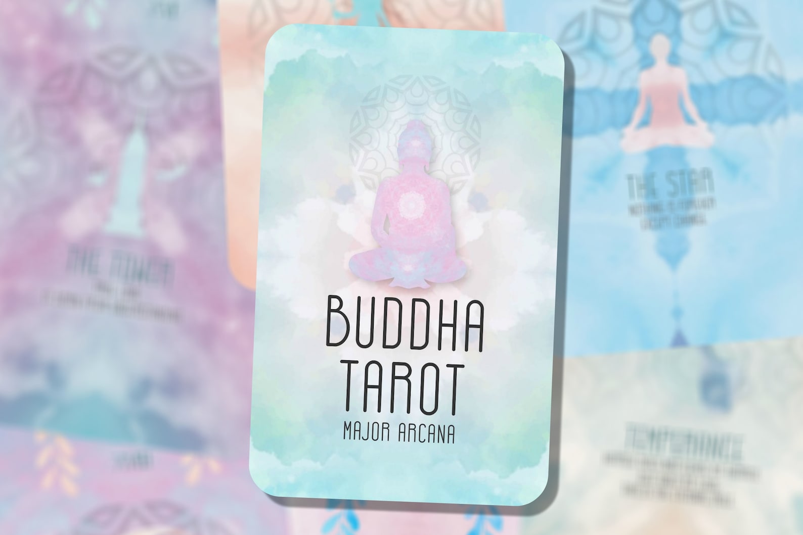 Buddha Tarot Major Arcana Fortune Telling Divination Tools Tarot Gift ...
