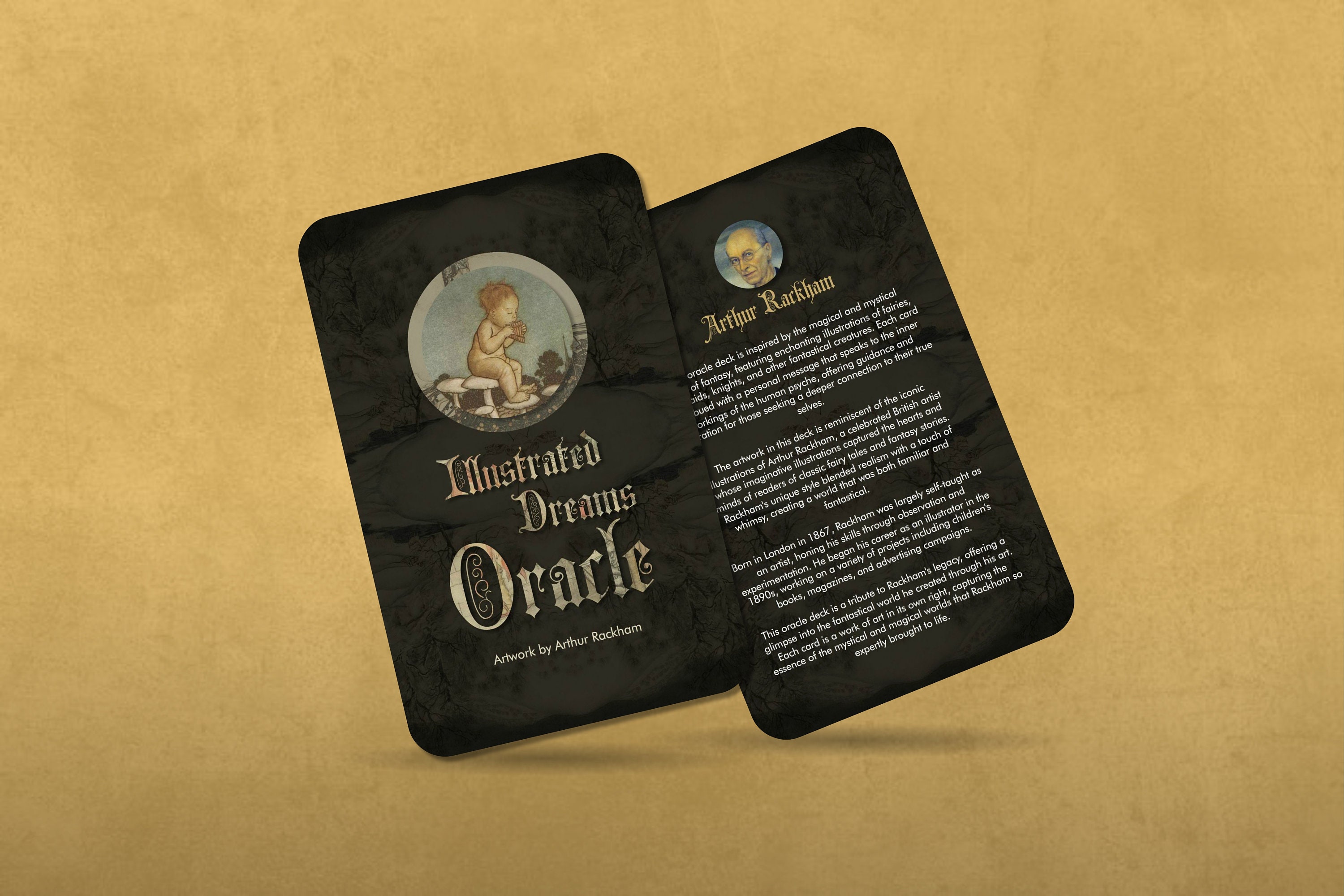 Illustrated Dreams Oracle - Artwork by Arthur Rackham - Oracle Cards ...