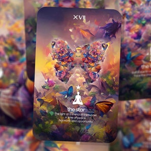 The Butterfly Tarot - Major Arcana - Butterfly Art - Tarot Deck ...