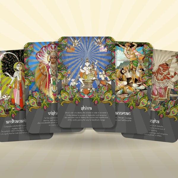 Hindu Oracle Deck - Etsy