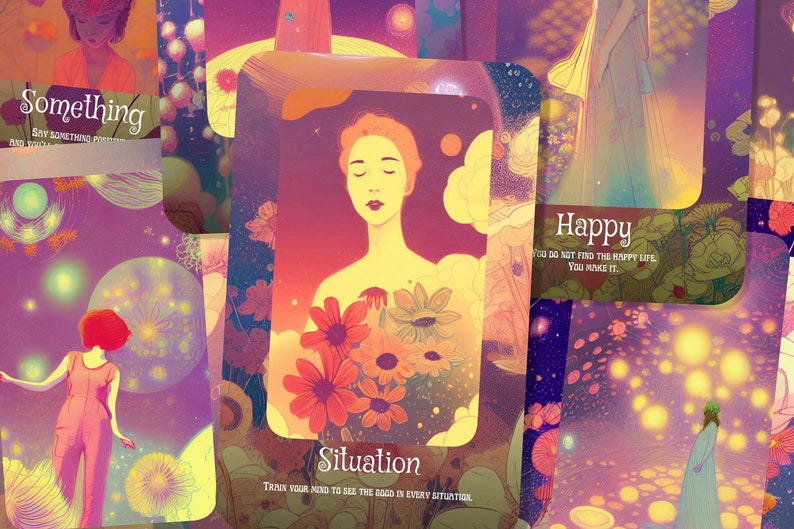 The Most Positive Oracle in the World Oracle Cards Cards - Etsy