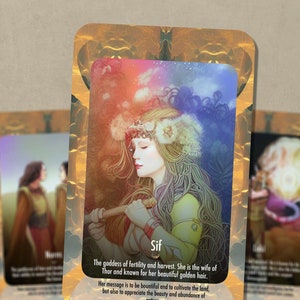 Norse Mythology Exploring the Powers and Legends of Gods 24 Cards ...