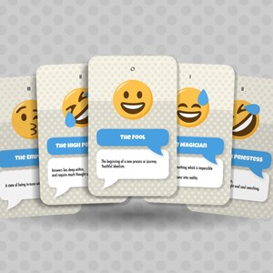 Emoji Tarot - Major Arcana - Fortune Telling - Divination Tools - Tarot ...
