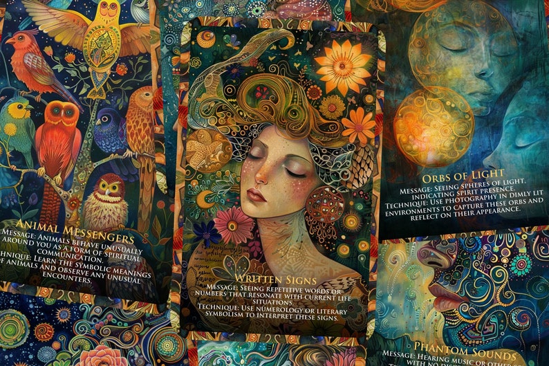Messages From the Beyond - Oracle Cards - Interact With the Spirit ...