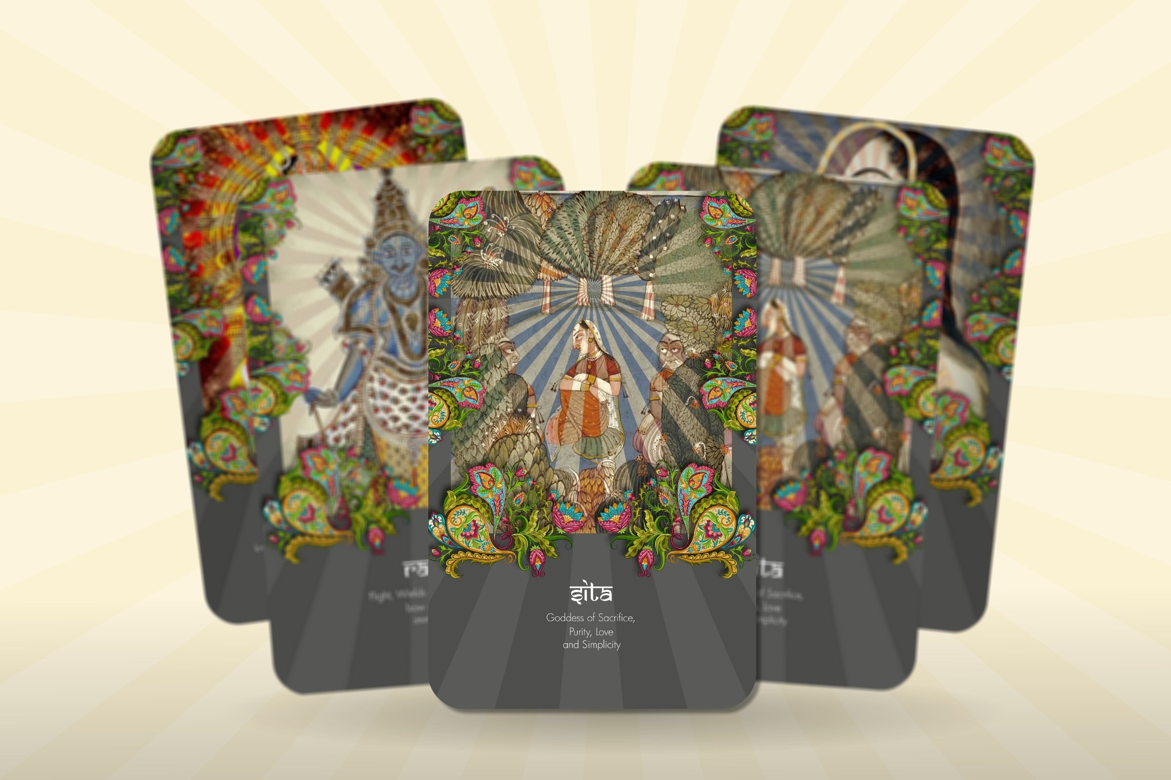 Hindu Gods Oracle Hindu Cards Hindu Oracle Oracle | Etsy