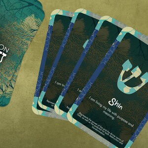 The Affirmation Alphabet - Hebrew Letters of Wisdom - Kabbalah Cards ...
