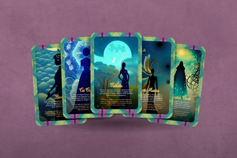 The Wisdom of Freya - Oracle Cards for Intuitive Guidance - Oracle ...