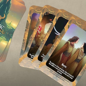 Norse Mythology Exploring the Powers and Legends of Gods 24 Cards ...