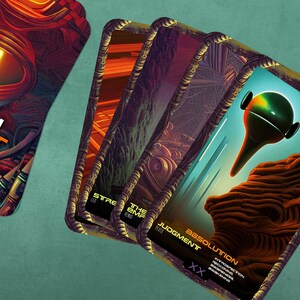 Alien Tarot - Major Arcana - Tarot - Tarot Deck - Fortune Telling ...